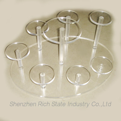 Perspex tea set tray