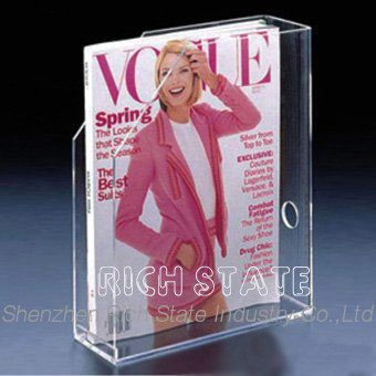 Perspex Magazine Holders