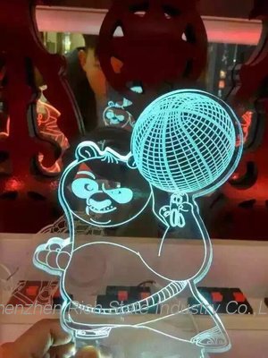 laser inner carve night light