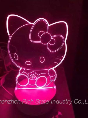 laser inner carve night light
