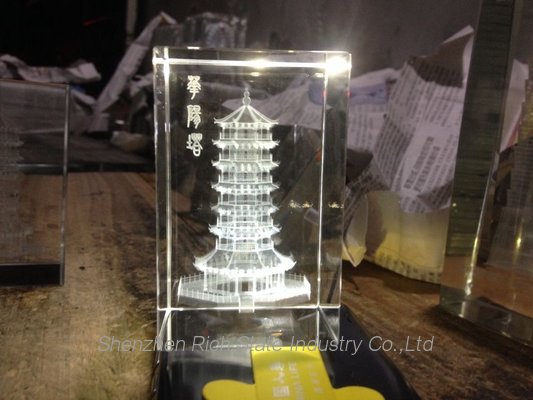 Crystal  3D laser inner carve