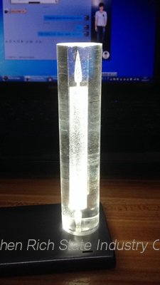 Acrylic Laser inner carve