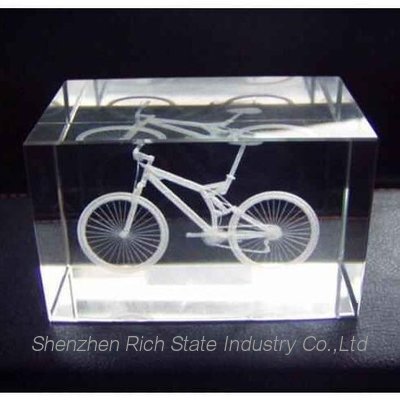 Acrylic laser inner carve