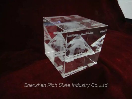 Acrylic laser inner carve