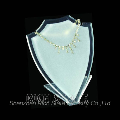 Acrylic jewelry display stand