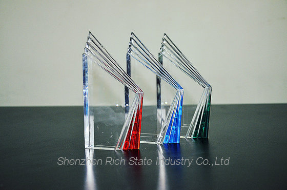 Acrylic resin trophy