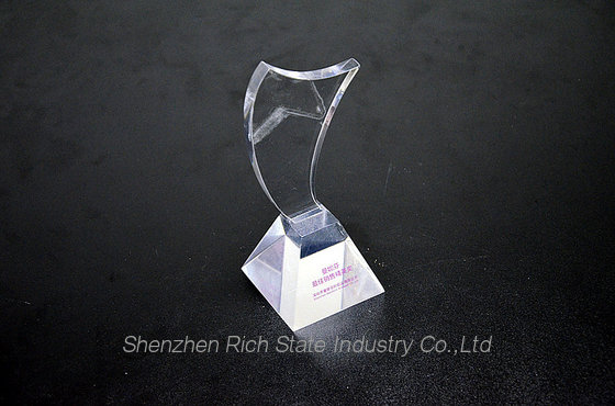 Acrylic resin trophy