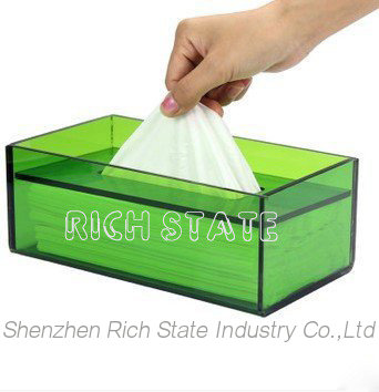 Perspex tissue box