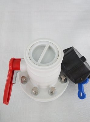 food grade flexitank valves, ball valves, butterfly valves, L shape valves