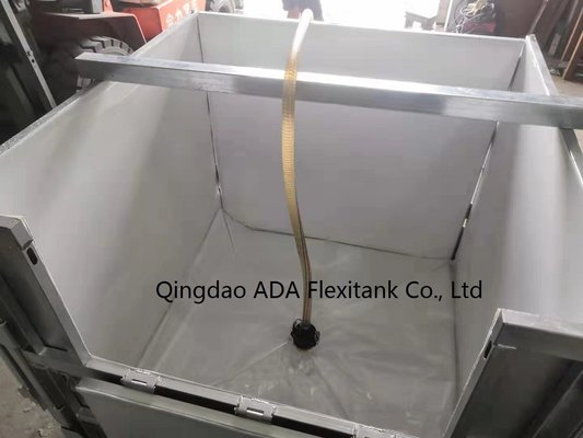 Hot Sale!! Foldable Steel Iron IBC with capacity from 800 liters to 1200 liters Reusable match with IBC Liner