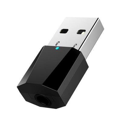 USB Bluetooth Music Receiver Car 3.5mm Audio Adapter for Amplifier Speaker