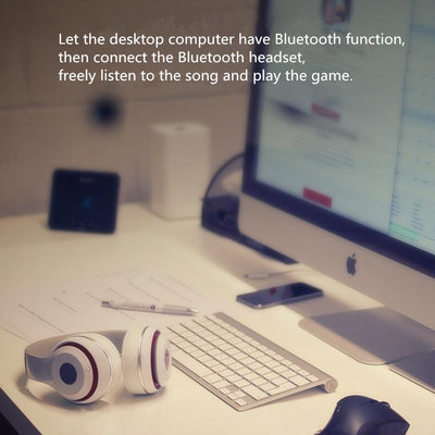 USB Bluetooth Audio Transmitter Bluetooth Adapter for Desktop computer laptop TV box