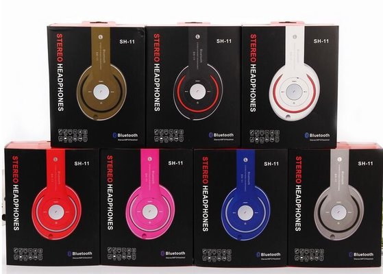 SH11 5.0 Wireless Bluetooth Headphones Folding TF Card FM Handsfree Stereo Headsets