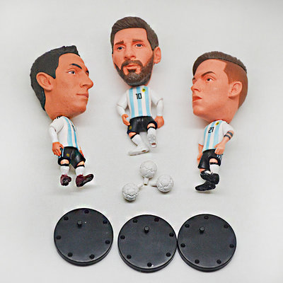 customized football star player statue figurine 2018 russian football star figurine World Cup gift souvenirs