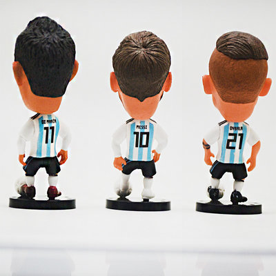 customized football star player statue figurine 2018 russian football star figurine World Cup gift souvenirs