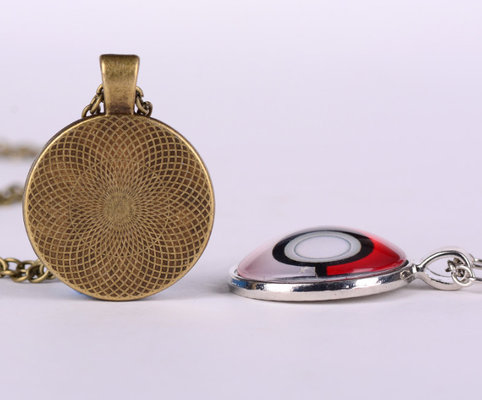 Russian World Cup Soccer time Gem pendant necklace Classic fans' Gift