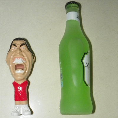 Bottle opener 3D Suarez beer bottle opener teeth World Cup souvenirs creative gifts