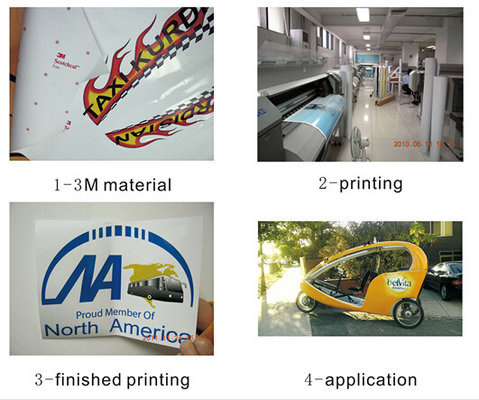 Automobilgraphikabziehbilder des kundenspezifischen Autos von CMYK/von PMS/von UVdrucken