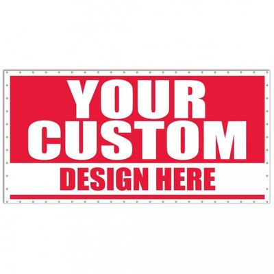 digital custom logo wide format window advertising Banner Printing of full color