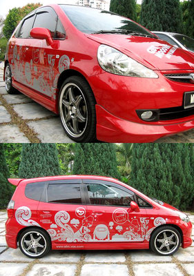 Logo   druckte   PVC-Vinylselbstkörper-Abziehbilder, Stammstoßdämpfer/Automobilgraphikabziehbilder