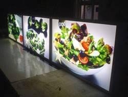 full colour self adhesive vinyl Backlit Poster Printing For billboard banner Display