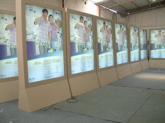 Eco solvent film inkjet backlit light box poster printing on plastic film / PVC