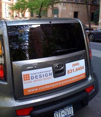 Kundenspezifische magnetische Auto-Aufkleber