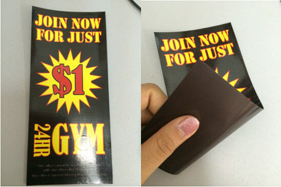 Advertising Logo Printing Magnetic Car Sticker signs for vehicle auto