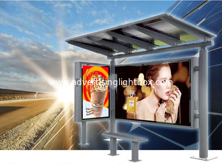 China solar bus stop  shelter supplier