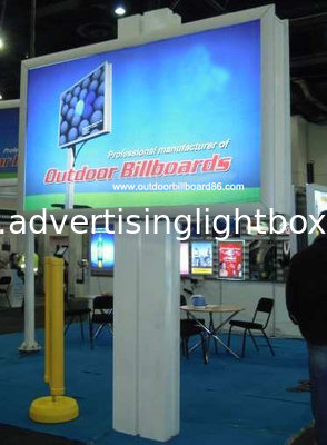 Advertising Scrolling light box with pole supplier