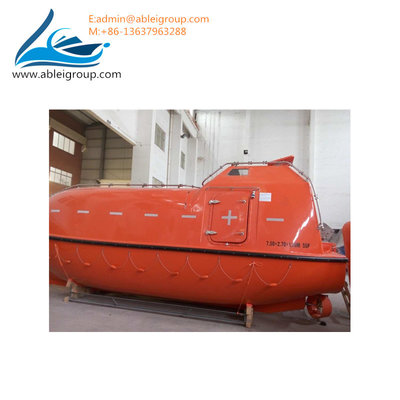 Cargo Version SOLAS Approved 25 Persons Totally Enclosed Lifeboat For Sale