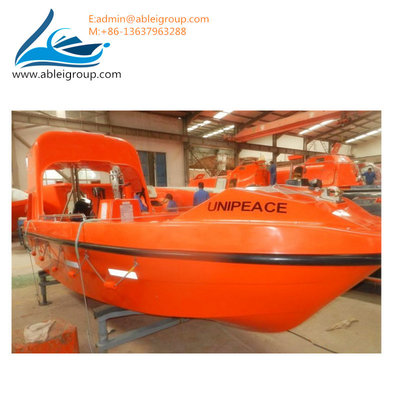 Solas Approved Free Fall Life Boat 21 People and Rescue Boat 6 Persons For Sale MED Certificate