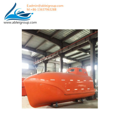 Freefall LifeBoat 21 People and Rescue Boat 6 Persons With Davits