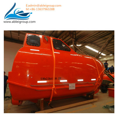 ABS Certificate Norsafe Freefall Lifeboat 21 Persons and Rescue Boat For Sale