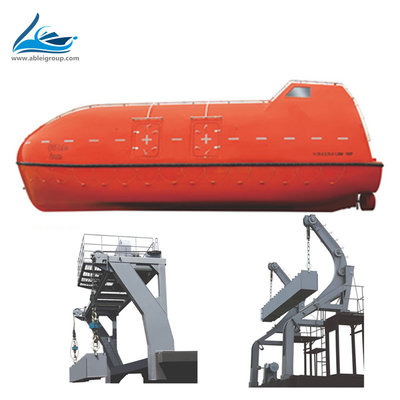 25 Persons ABS IACS Class Totally Enclosed Rescue Boat Used Lifeboats New lifeboats For Sale