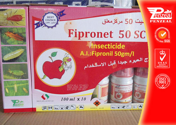 120068-37-3 insecticides de pesticides de lutte contre les parasites de Sc de Fipronil 5% pour des insectes de lit