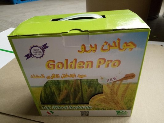 Pro paquet d'or de pesticide, sac d'alu, feuille, boîte de couleur