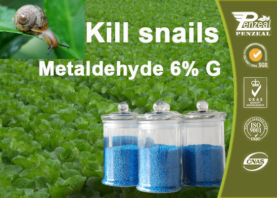 108-62-3 pesticides de la métaldéhyde 6% G pour le contrôle d'agriculture des lingots et des escargots