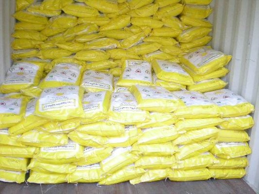 Les paquets de pesticide, la COULEUR 25KG OU 50KG MET EN SAC