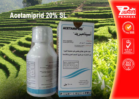 Insecticides de lutte contre les parasites d'Acetamiprid 20% SL 135410-20-7