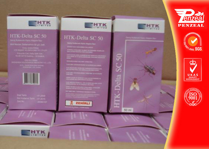 Deltamethrin 5% SC Pest Control Insecticides Pesticides In Crops Cas 52918-63-5