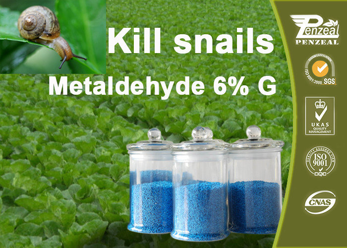 108-62-3 pesticides de la métaldéhyde 6% G pour le contrôle d'agriculture des lingots et des escargots