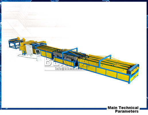 Factory price air HVAC duct making machine CNC auto duct production line 5