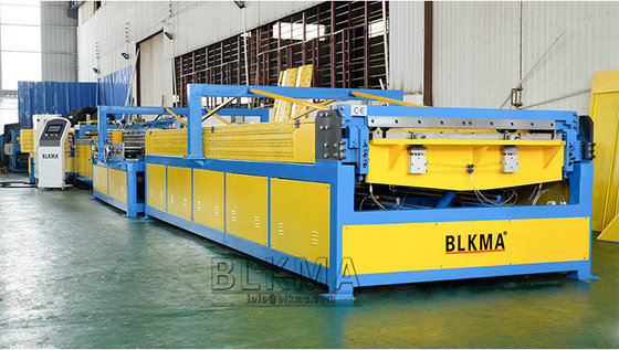 Factory price air HVAC duct making machine CNC auto duct production line 5