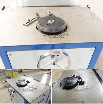 Universal direct sale round duct tube cold elbow forming machine maanshan