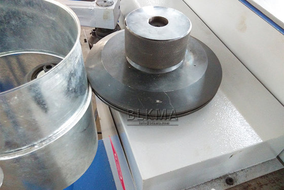 Universal direct sale round duct tube cold elbow forming machine maanshan