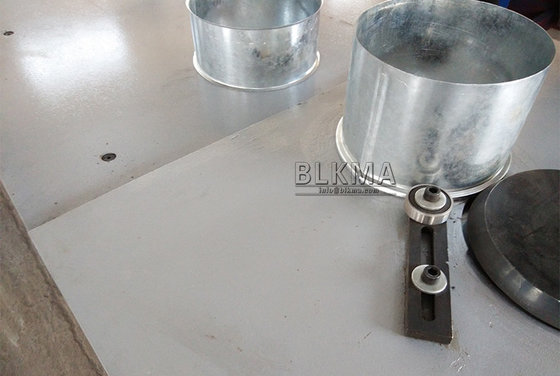 Universal direct sale round duct tube cold elbow forming machine maanshan