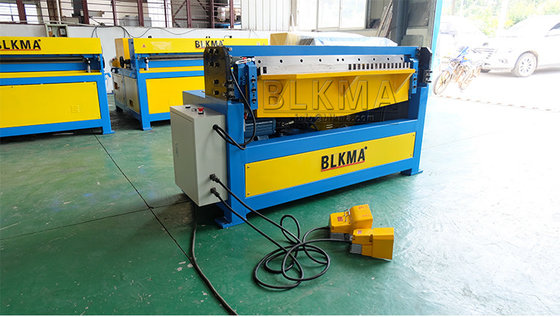 Hydraulic TDF flange folding machine, TDF joint plate folding machine