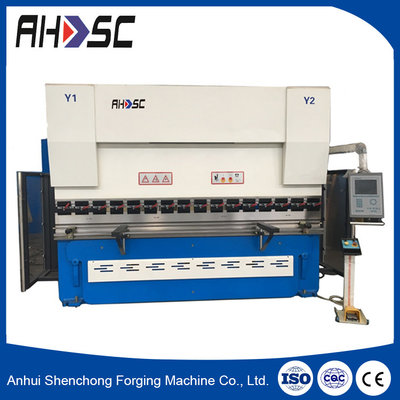 WC67Y Press Brake Hydraulic Sheet Metal Steel Bending For Sale