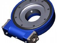 aerial working platform slewing drive slewing bearing and reducer WD17